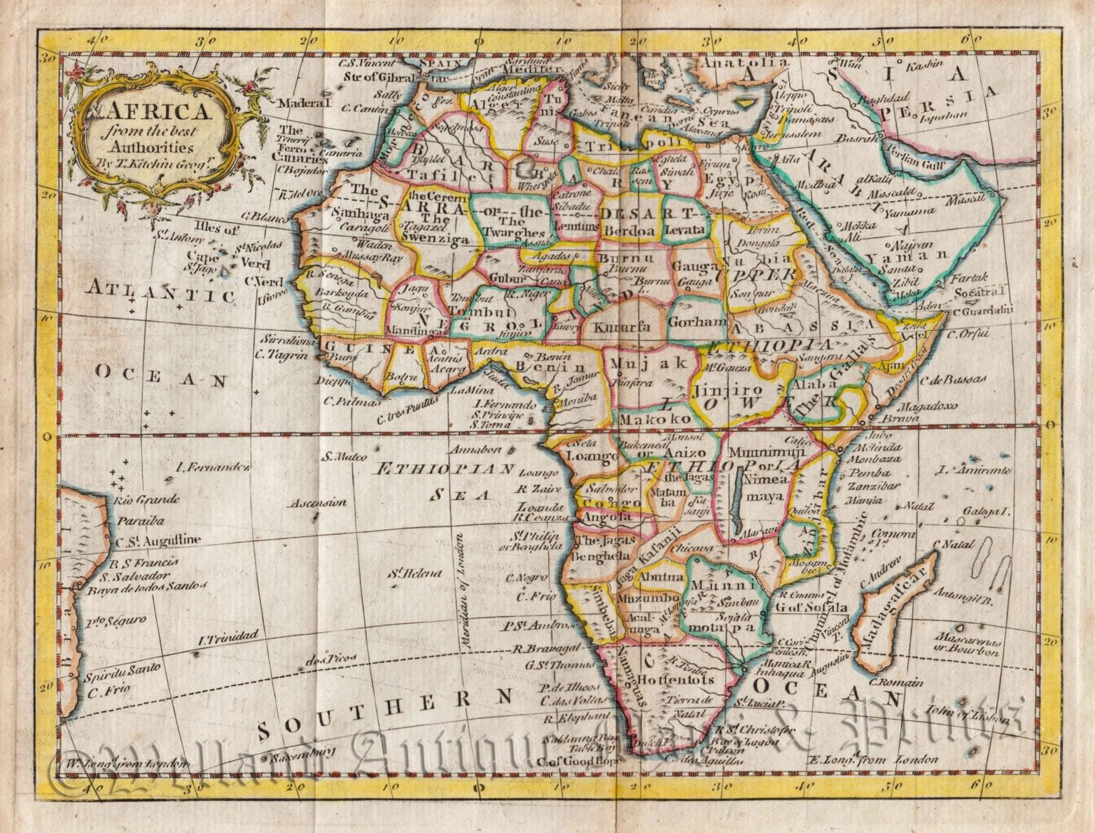 African Continent Archives - Welland Antique Maps