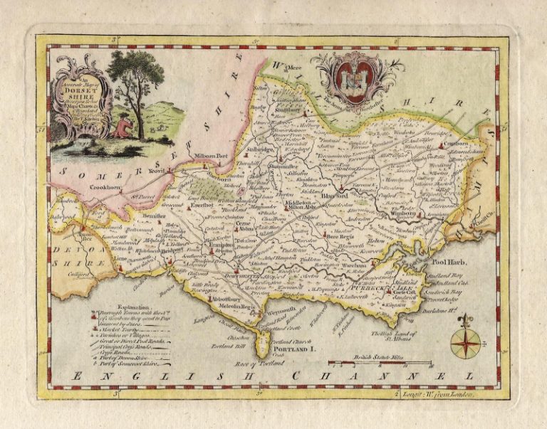 Dorset Maps Archives - Welland Antique Maps