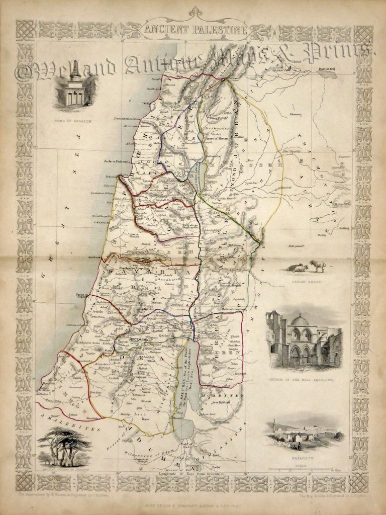 John Tallis Maps Archives - Welland Antique Maps