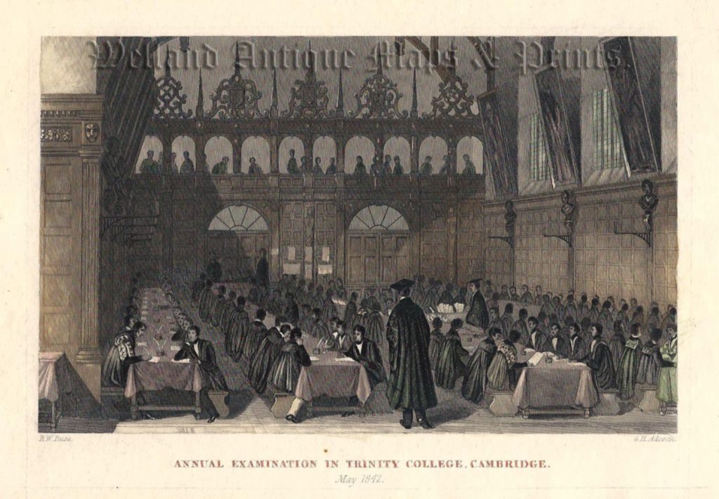 Cambridgeshire & Cambridge University Archives - Welland Antique Maps