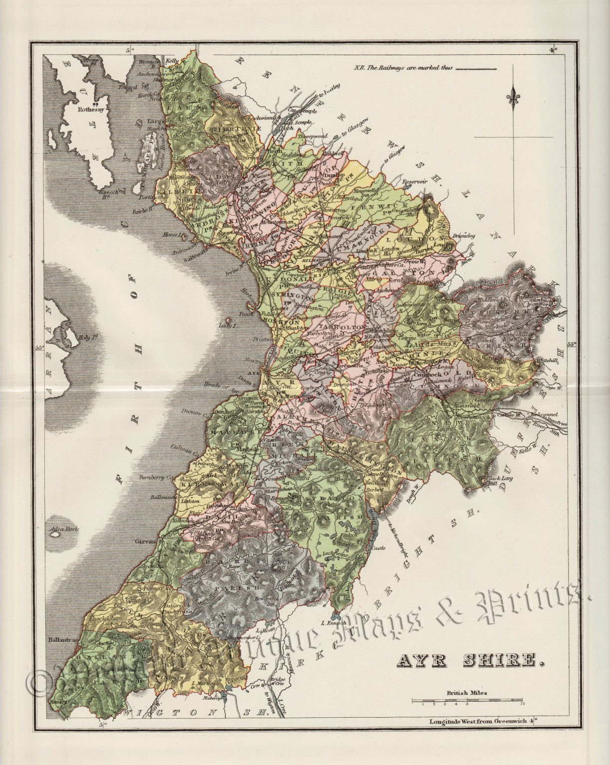 Regional & County Maps of Scotland Archives - Welland Antique Maps