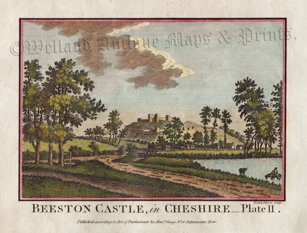Cheshire Prints Archives - Welland Antique Maps