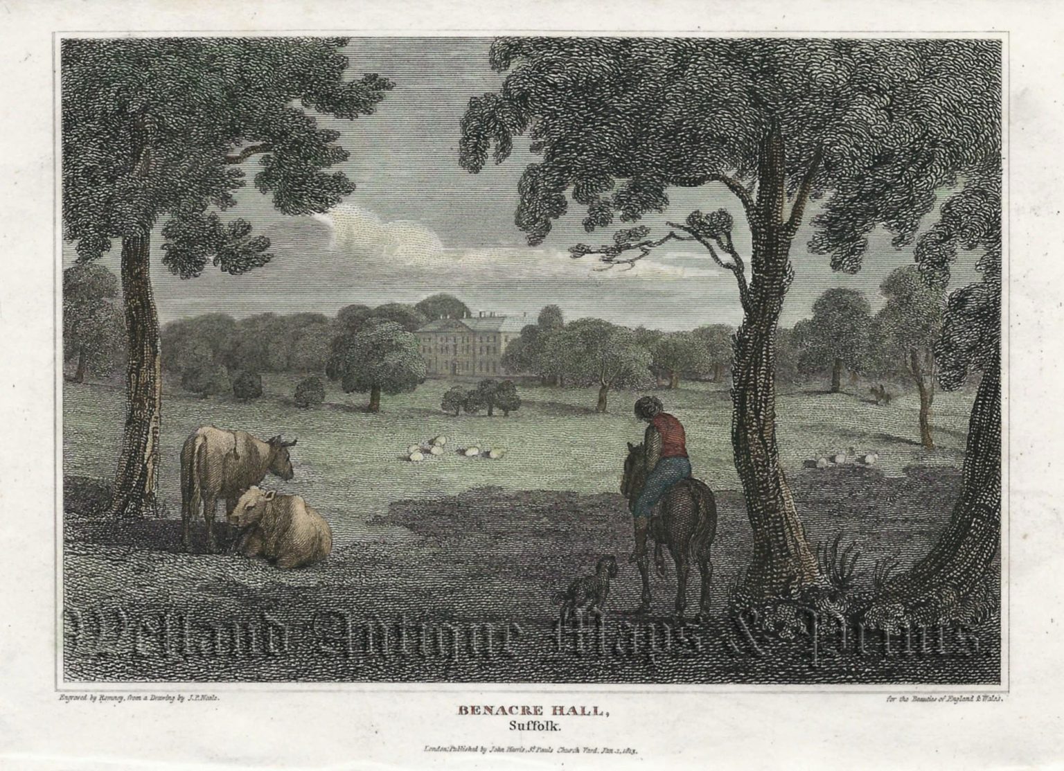 Suffolk Prints Archives - Welland Antique Maps