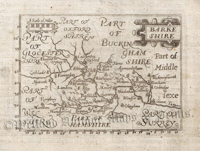 Berkshire Maps Archives - Welland Antique Maps