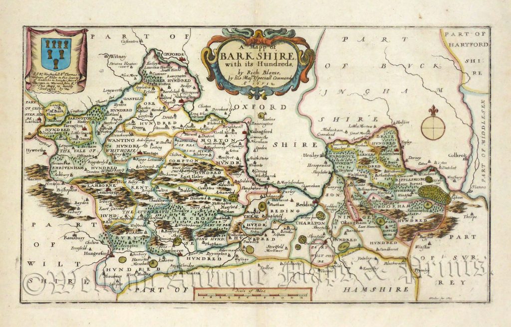 Berkshire Maps Archives - Welland Antique Maps