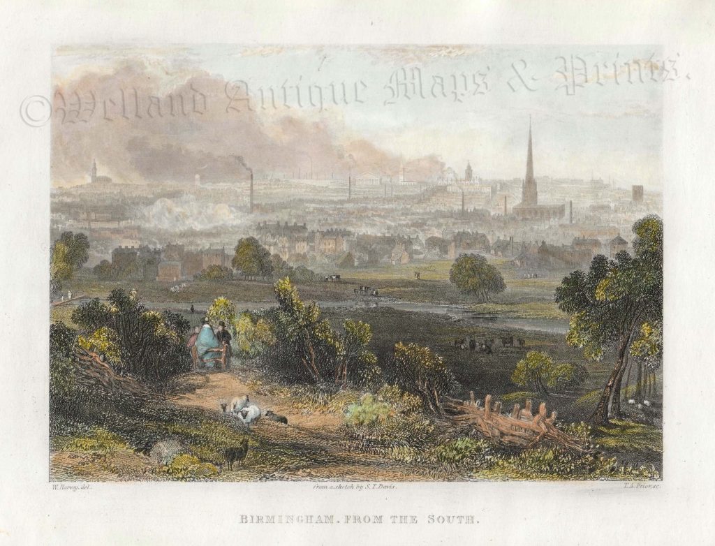 Birmingham Archives - Welland Antique Maps