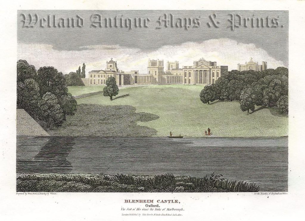 Blenheim Palace Archives - Welland Antique Maps