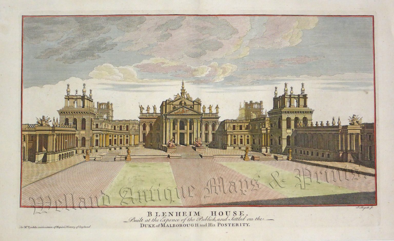 Blenheim Palace Archives - Welland Antique Maps