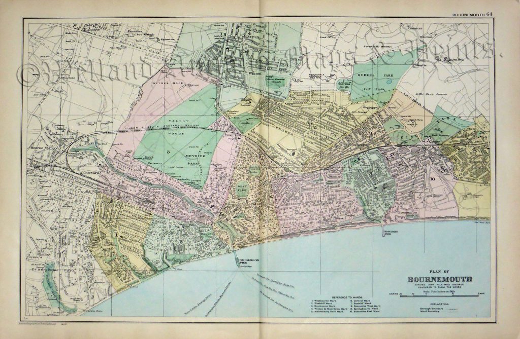 Town/Cities Beginning With 'B' Archives - Welland Antique Maps