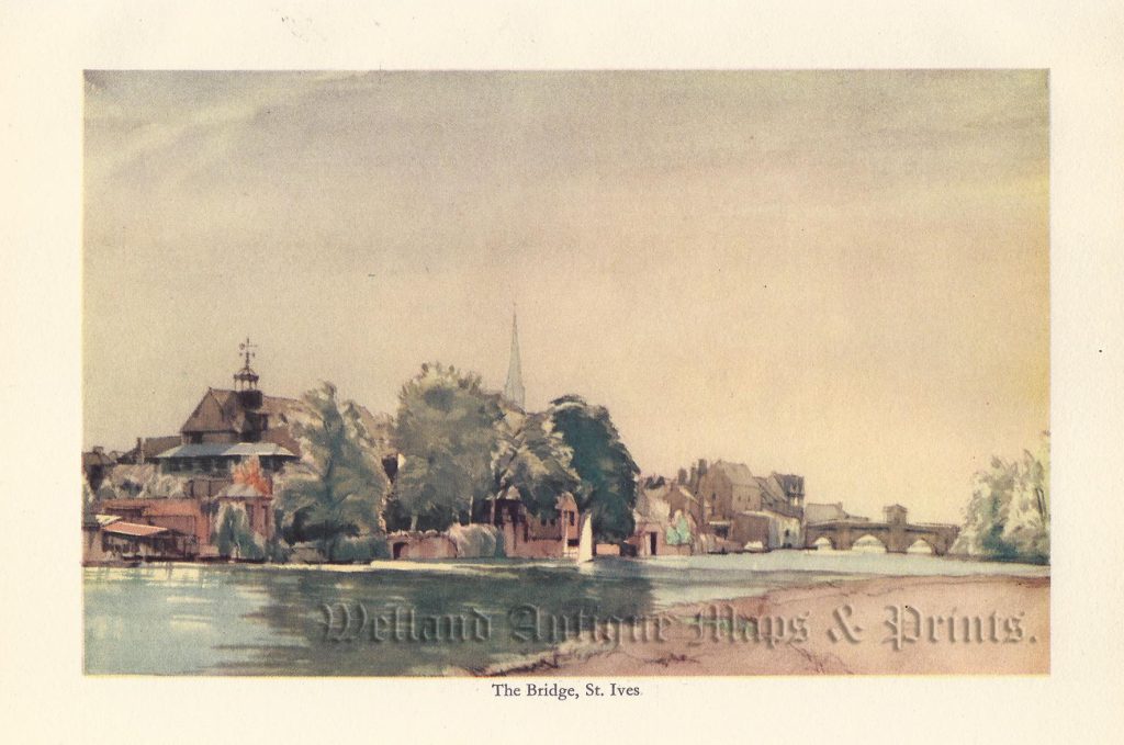 'STILTON' by Varley / Walker c.1800 - Welland Antique Maps