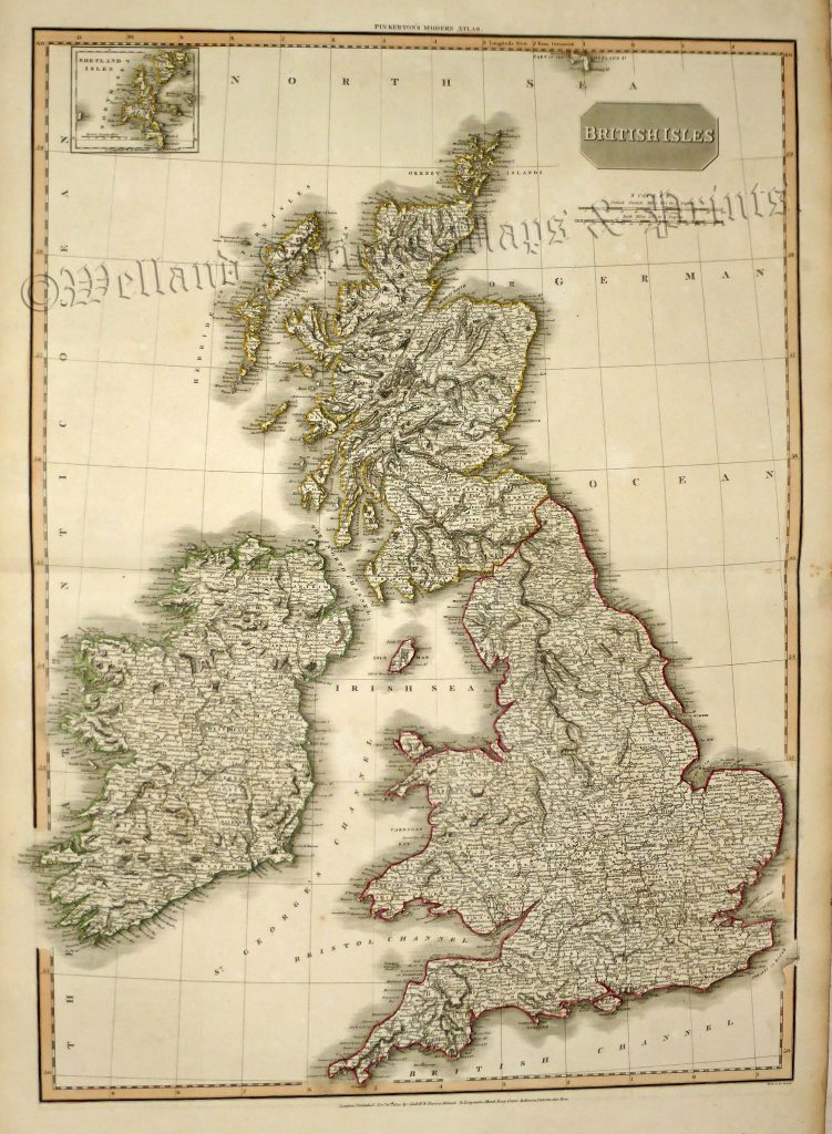 Great Britain Maps Archives - Welland Antique Maps