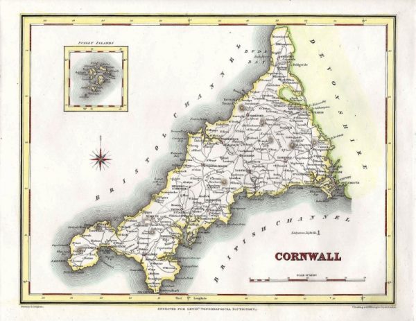 'CORNWALL' by R. Creighton / T. Starling / S. Lewis c.1831 - Welland ...
