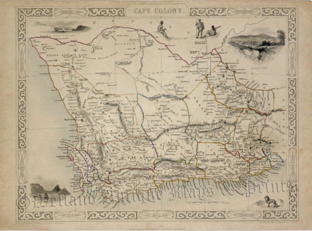 Southern Africa Maps Archives - Welland Antique Maps