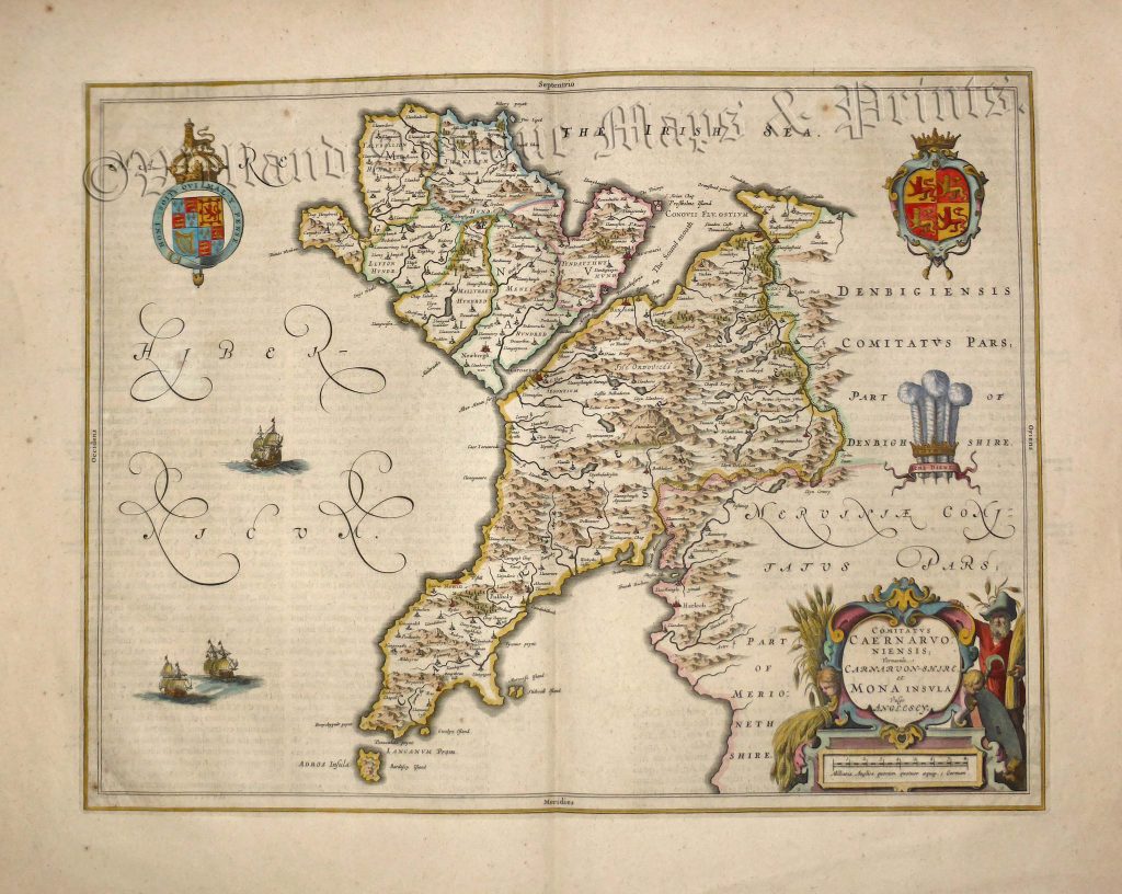 Anglesey Maps / Ynys Mon Archives - Welland Antique Maps