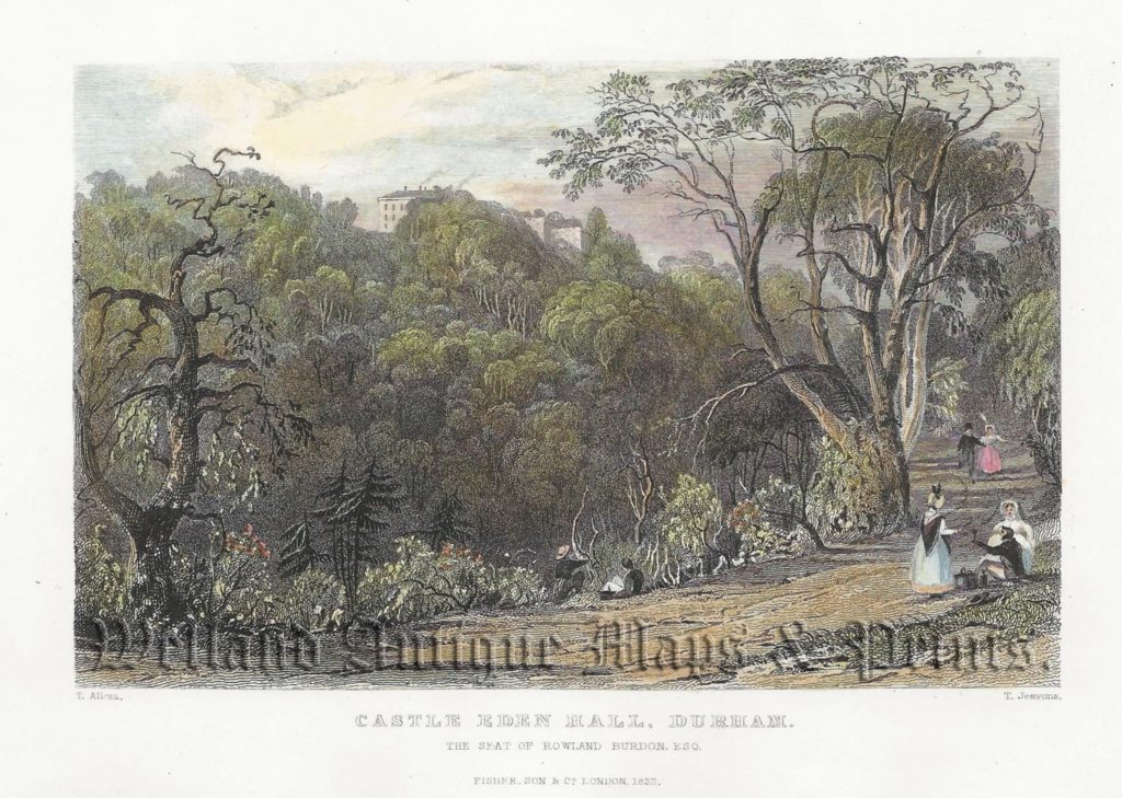 Durham Prints Archives - Welland Antique Maps