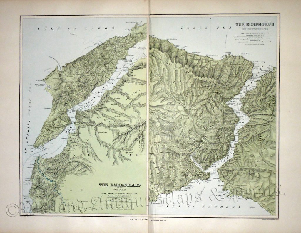 'PERSIA.' by John Dower c.1836 - Welland Antique Maps