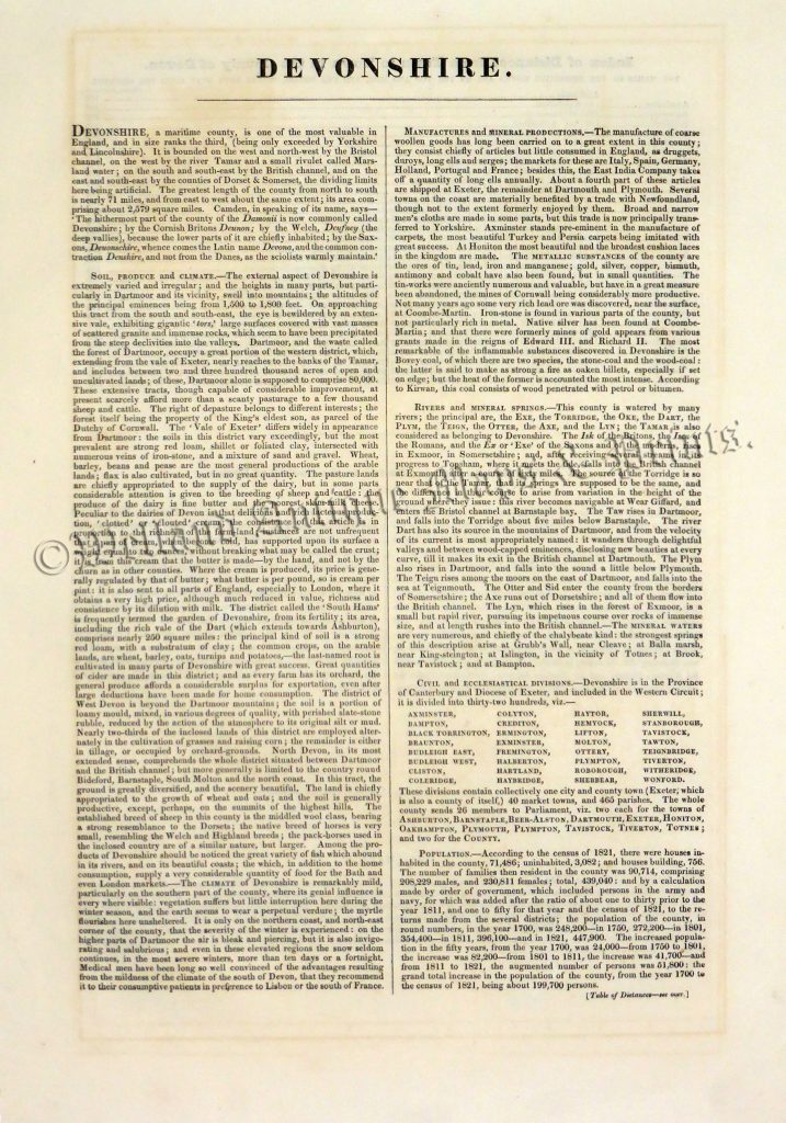 'NORFOLK.' by J. Pigot & Co.1840 - Welland Antique Maps