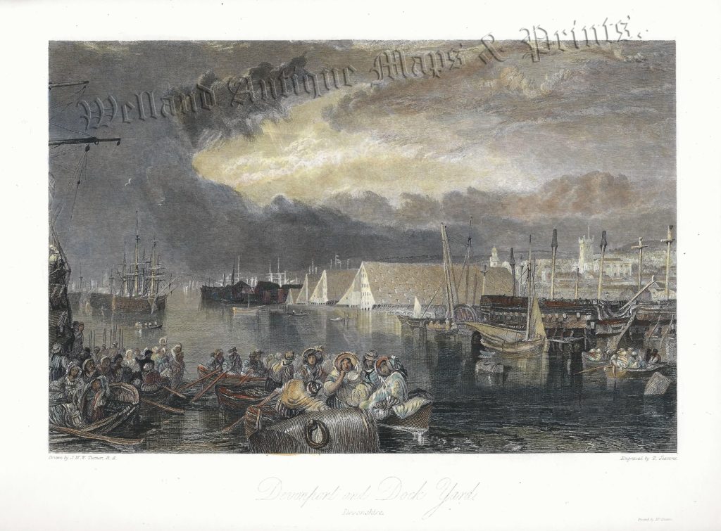 J. M. W. Turner (1774 - 1851) Topographical Prints Archives - Welland ...