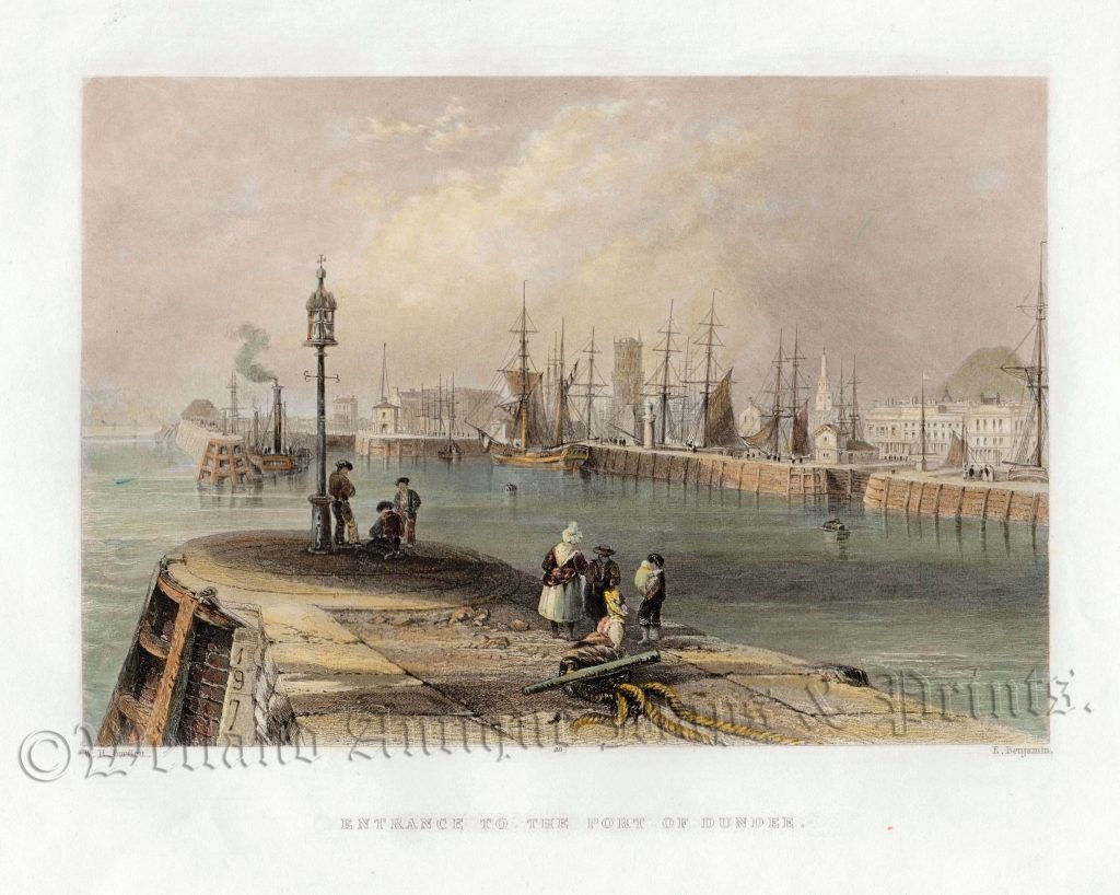Dundee Prints Archives - Welland Antique Maps