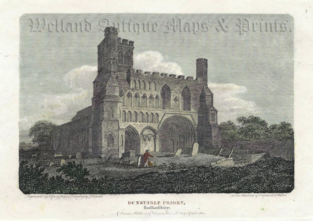 Bedfordshire Prints Archives - Welland Antique Maps