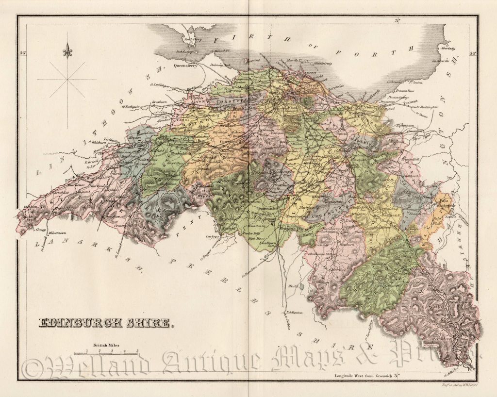 Scottish Counties & Regions Archives - Welland Antique Maps