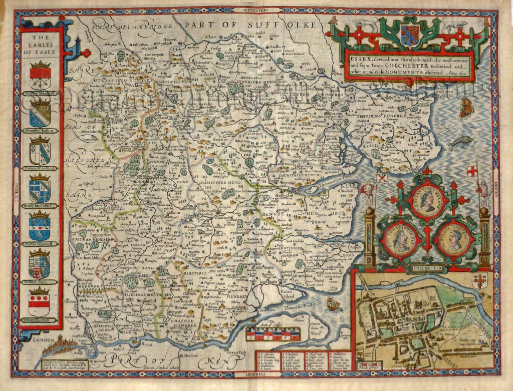 Essex Maps Archives Welland Antique Maps