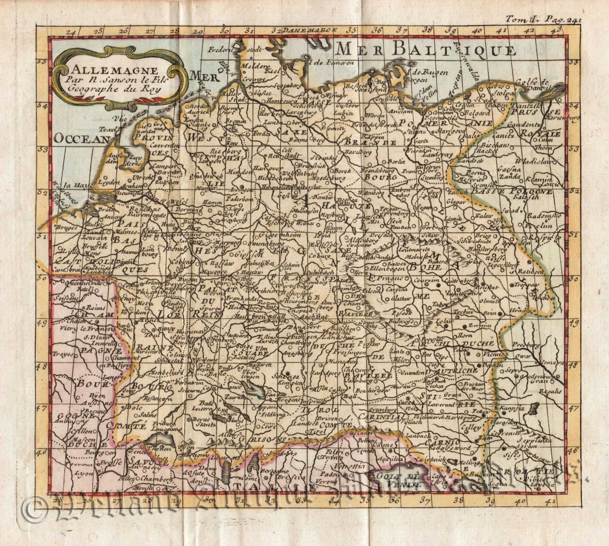 Germany (Prussia) Archives - Welland Antique Maps
