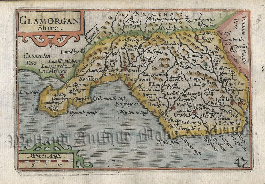 Glamorgan Maps Archives - Welland Antique Maps