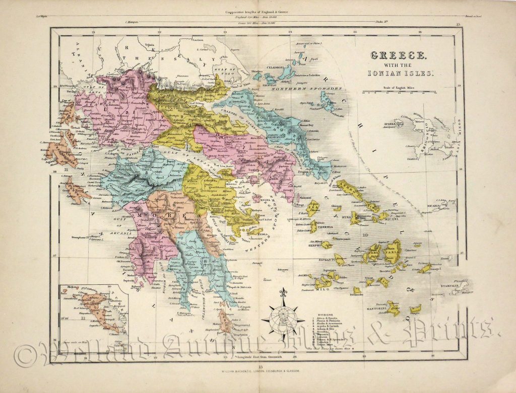 Greece & The Balkans Archives - Welland Antique Maps