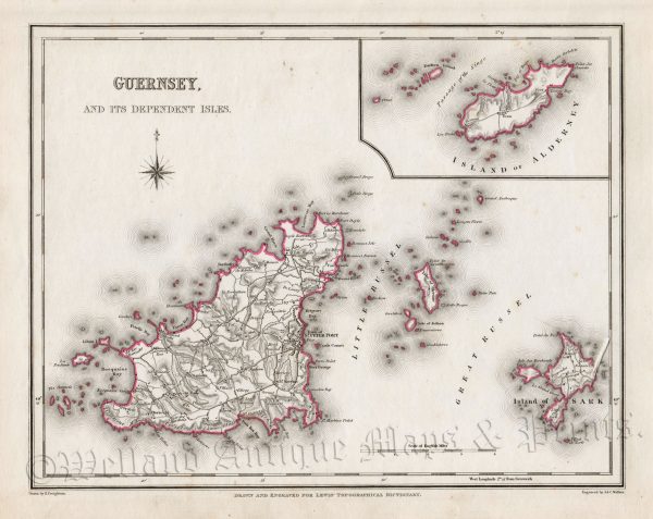 'GUERNSEY. AND ITS INDEPENDENT ISLES.' by Creighton / Walker / Lewis c ...