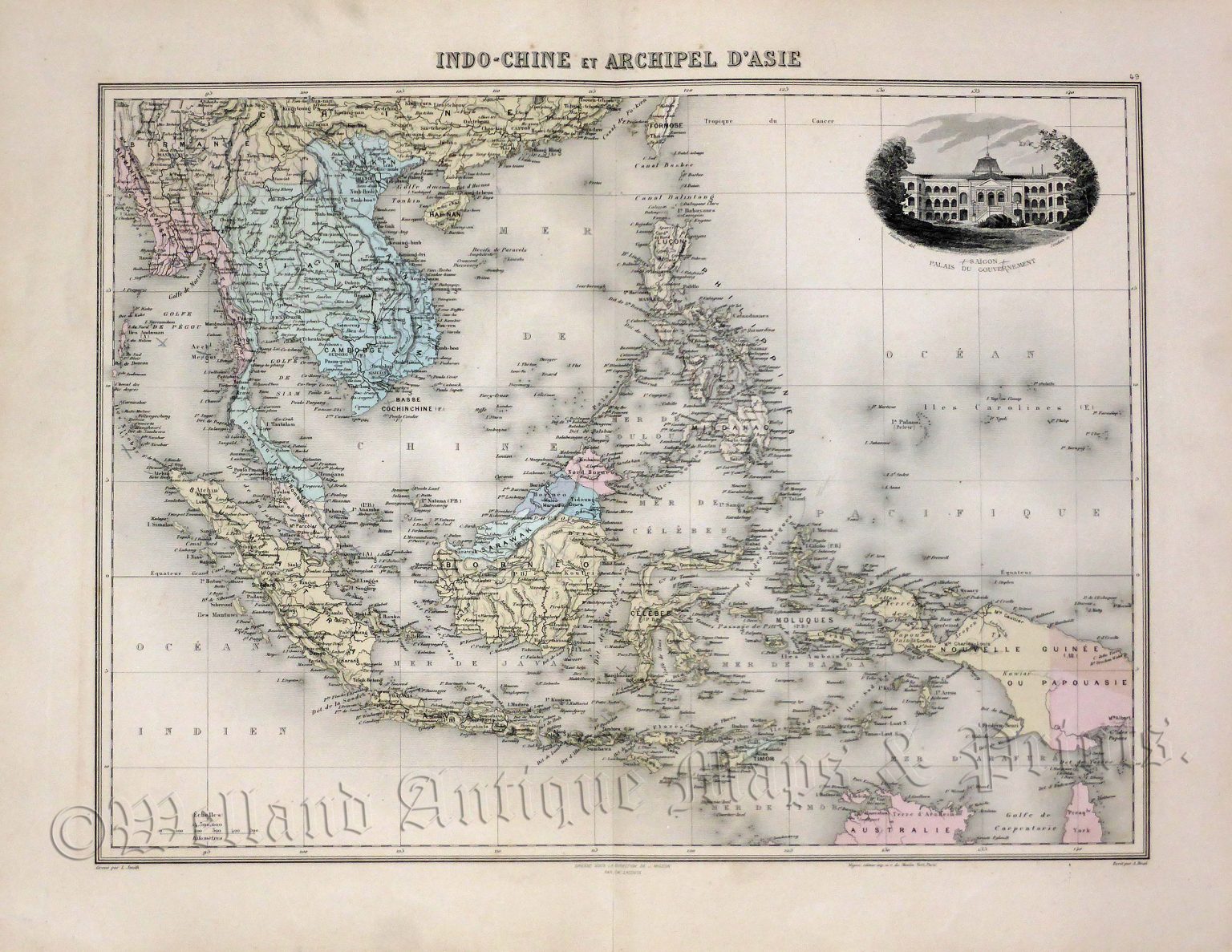 East Indies & Indo-China Archives - Welland Antique Maps