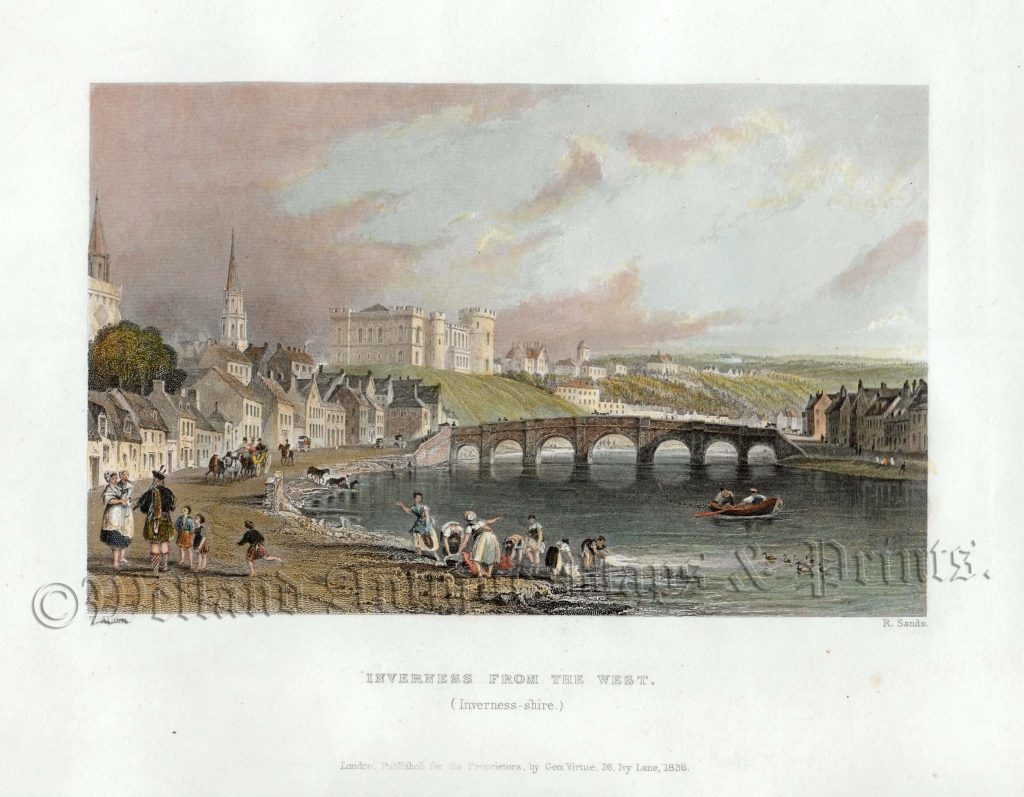 Inverness Prints Archives - Welland Antique Maps