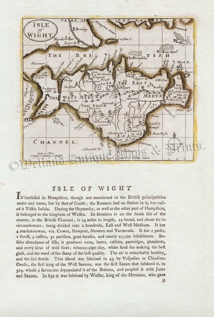 Isle of Wight – Welland Antique Maps