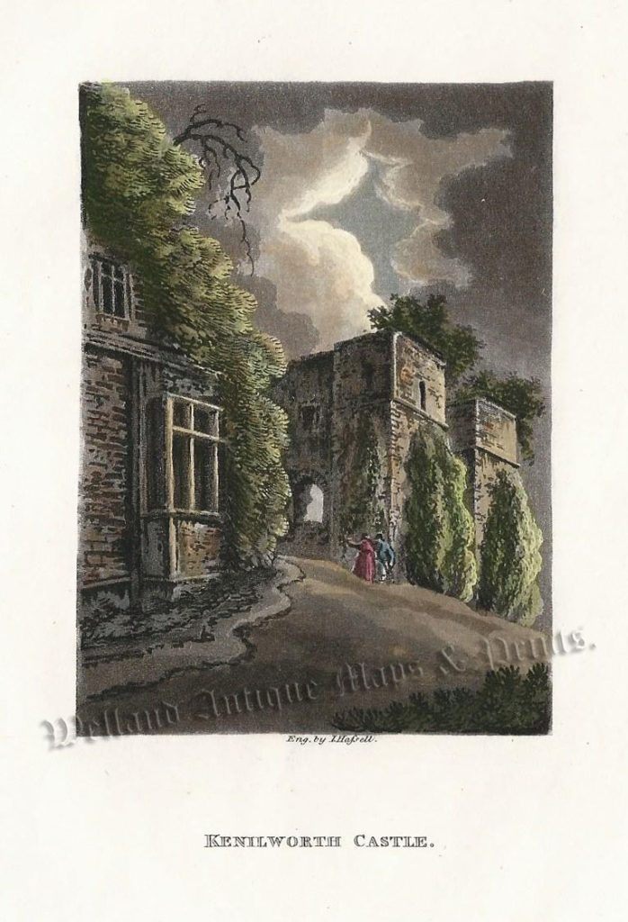 Kenilworth Castle Archives - Welland Antique Maps