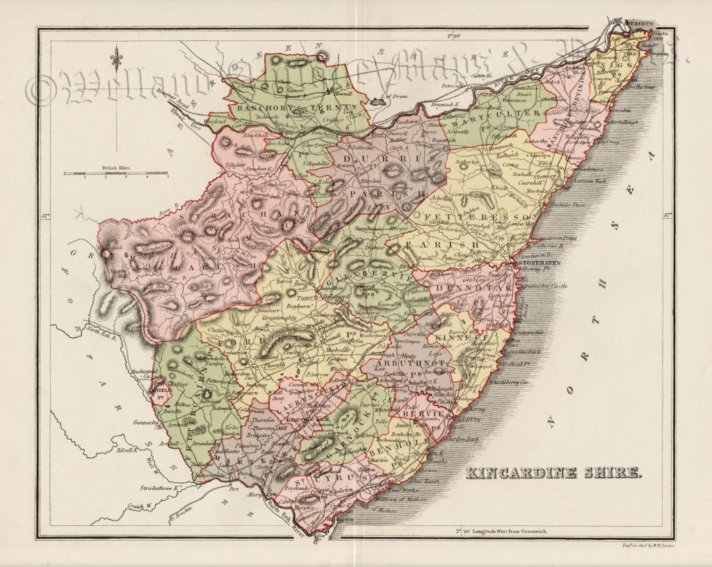 Scottish Counties & Regions Archives - Welland Antique Maps