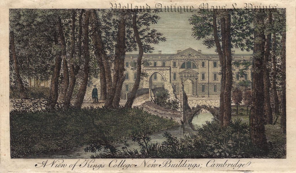 ‘Interior of King’s College Chapel’ (Cambridge) by J. Grieg c.1814 ...