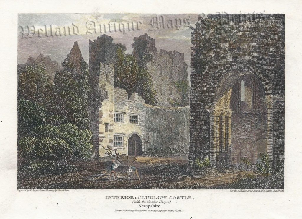 'APLEY PARK, SHROPSHIRE' by J. P. Neale / W. Radclyffe c.1829 - Welland ...