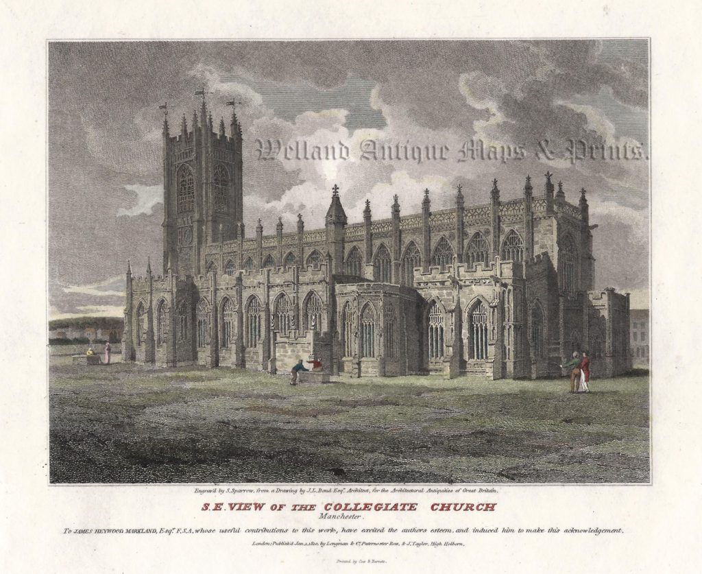 Greater Manchester Archives - Welland Antique Maps