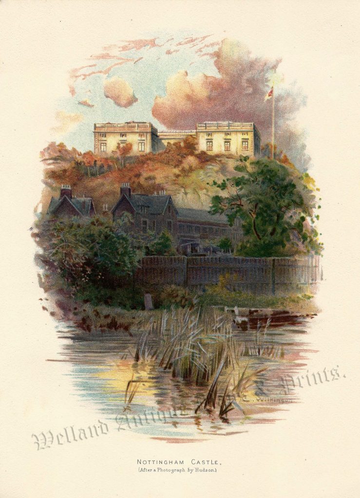 Nottingham City Prints – Welland Antique Maps