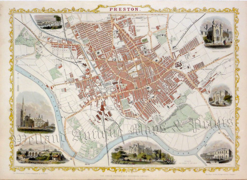 Tallis Plans Archives - Welland Antique Maps