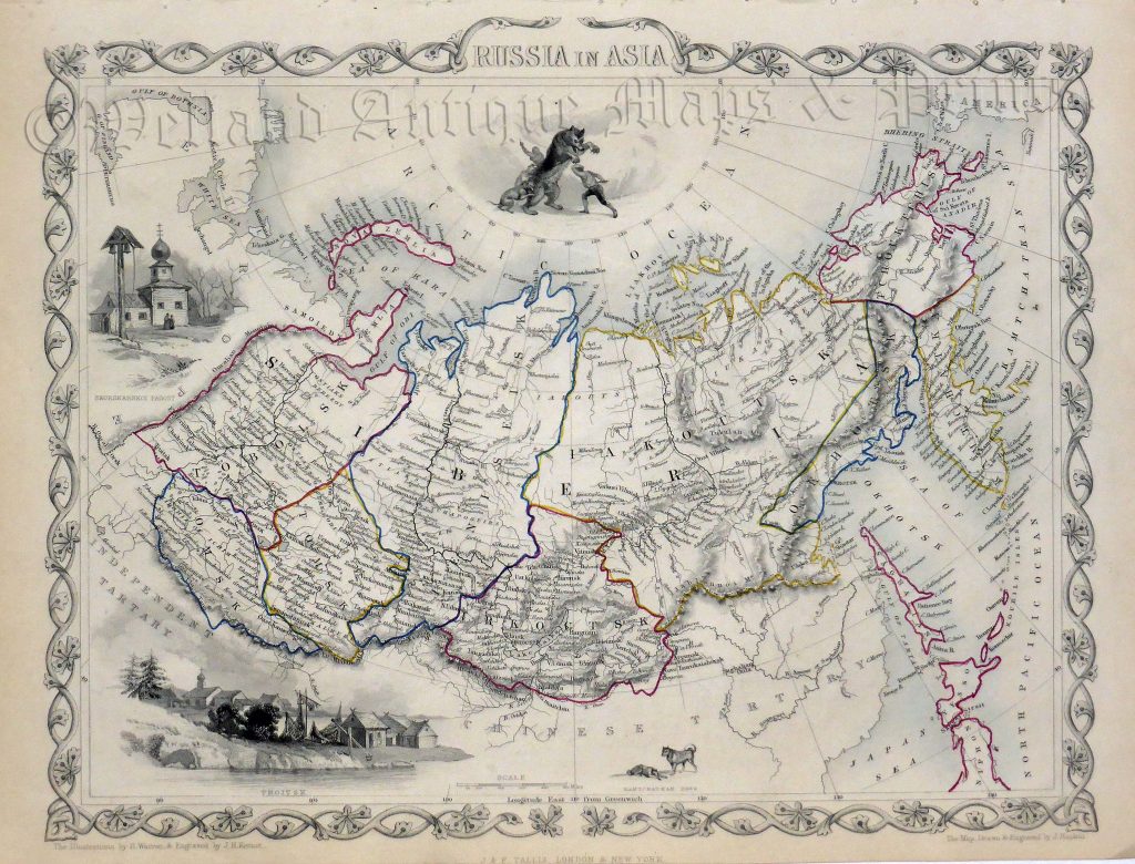Russia (Europe & Asia) Archives - Welland Antique Maps
