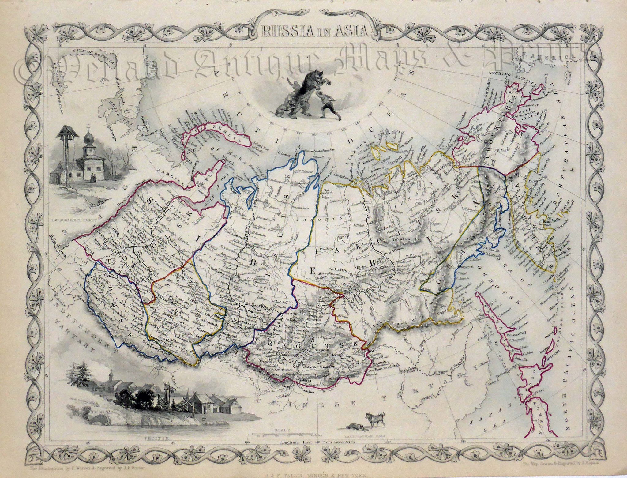 Russia (Europe & Asia) Archives - Welland Antique Maps