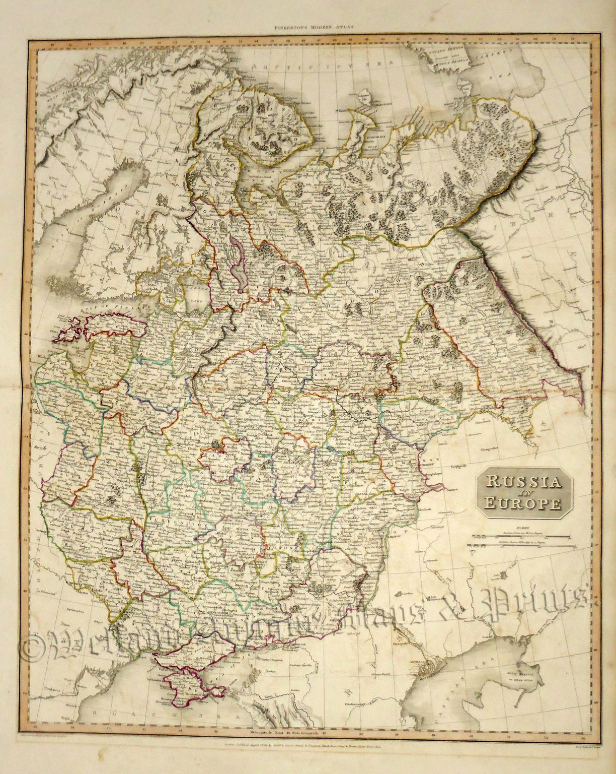 Russia (Europe & Asia) Archives - Welland Antique Maps