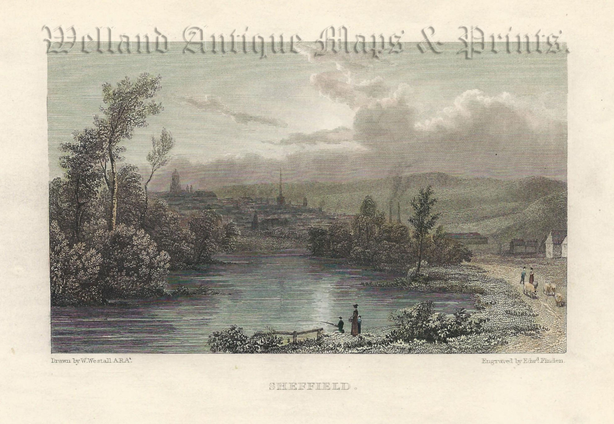 Sheffield Prints – Welland Antique Maps
