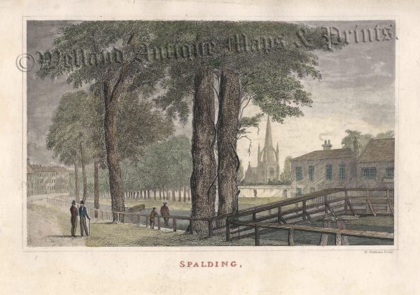 'SPALDING' (Lincolnshire) by O. N. Simpson / W. Watkins c.1836 ...