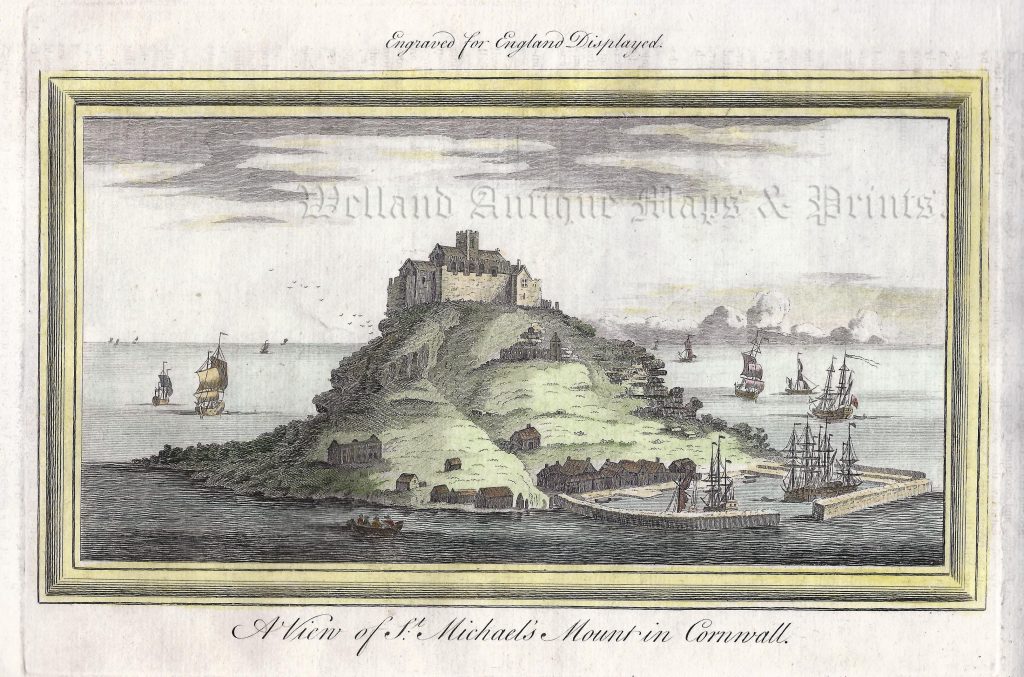 Cornwall Prints Archives - Welland Antique Maps