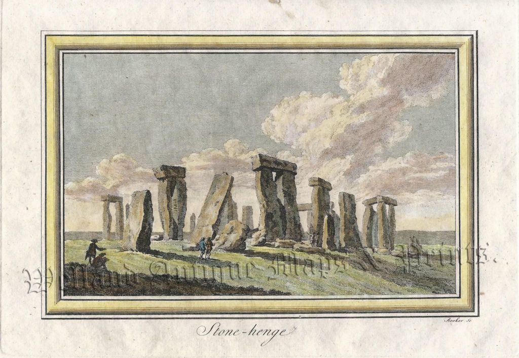 ‘STONE HENGE.’ by W. Westall A. R. A. / Francis c.1830 – Welland ...