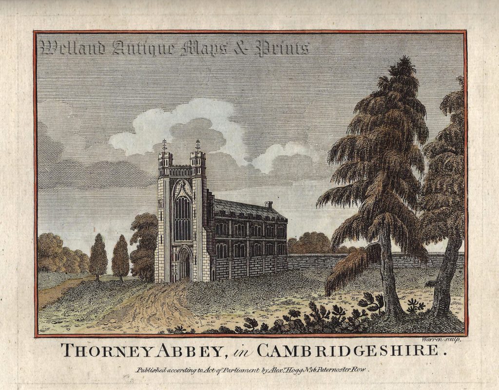 'Thorney' by Henry Rushbury R. A. c.1936 - Welland Antique Maps