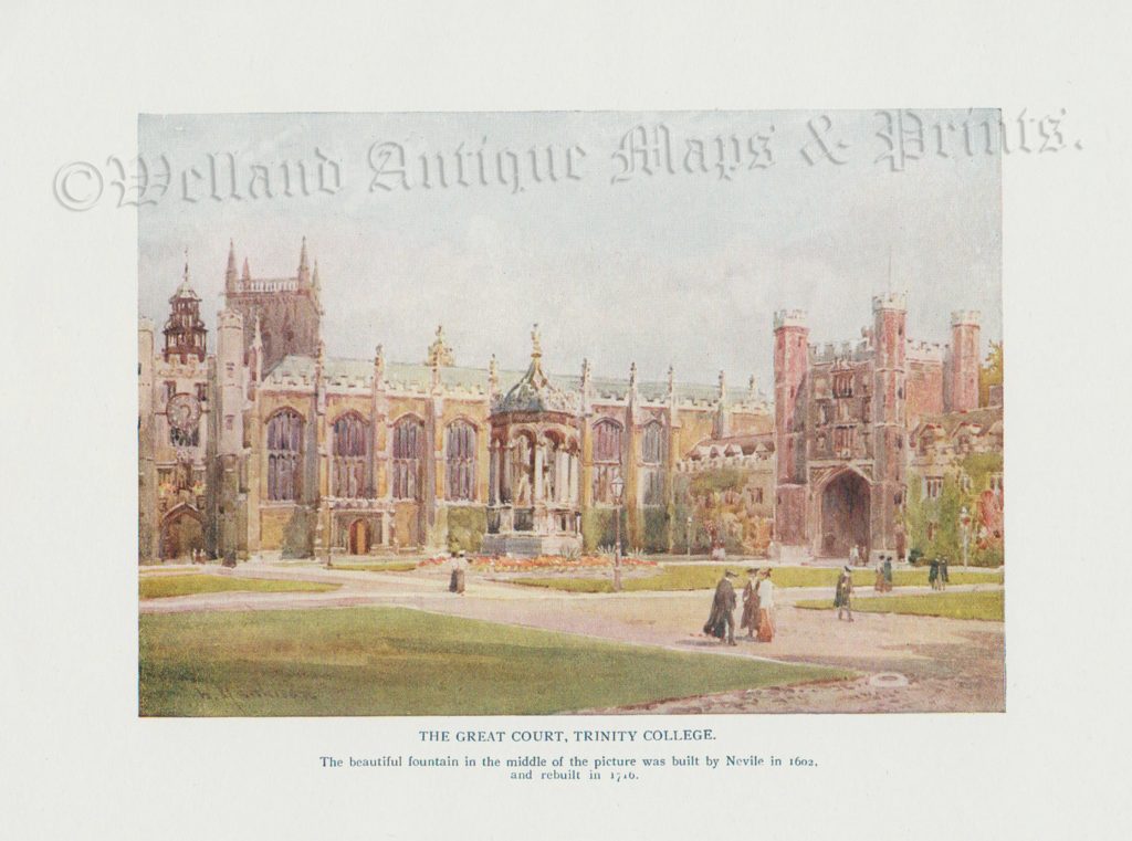 Trinity College – Welland Antique Maps