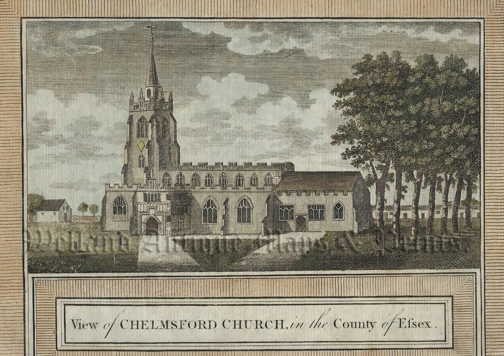 Chelmsford Prints Archives - Welland Antique Maps